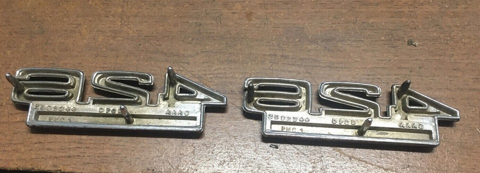 1966-1967 Dodge Charger Coronet GTX Mopar 426 HEMI Fender Emblems Set ...