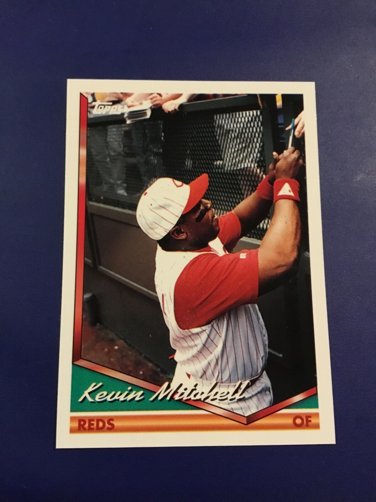 1994 Topps # 335 KEVIN MITCHELL Cincinnati Reds Great Card ! | eBay