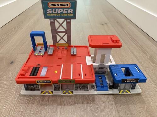 Matchbox Playset - Super Service Center Rare Collectable | eBay