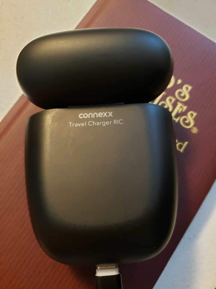 Connexx Travel Charger RIC Rechargeable Wireless Earbuds Charging Case ...