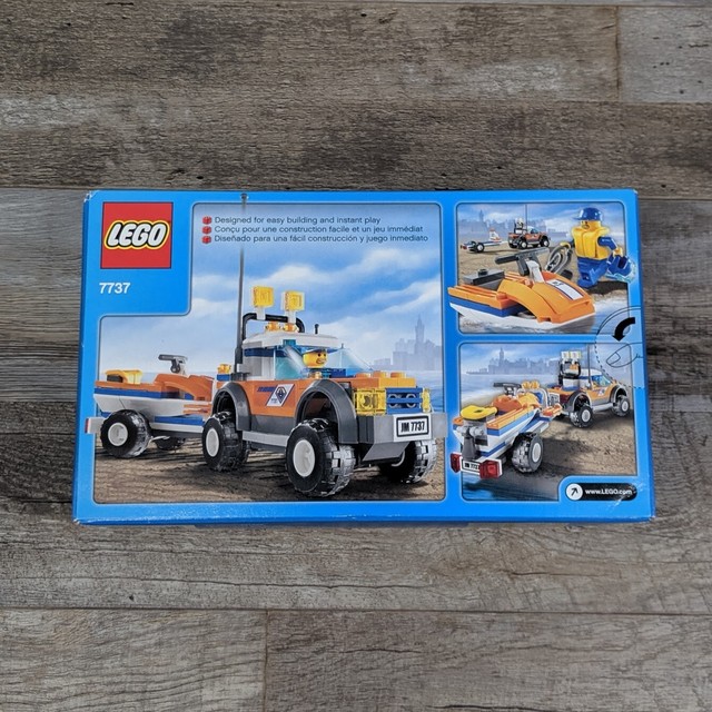 LEGO CITY: Coast Guard 4WD & Jet Scooter (7737) for sale online | eBay