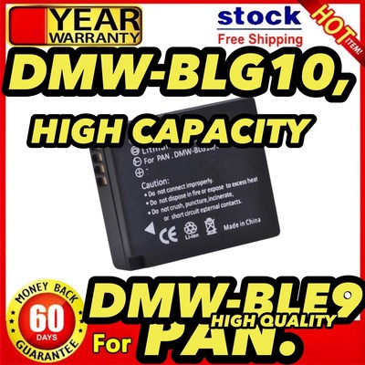 FG DMW-BLE9 BLE9E Battery for Panasonic Lumix DMC-GF3 GF3C GF3CR GF3CT ...
