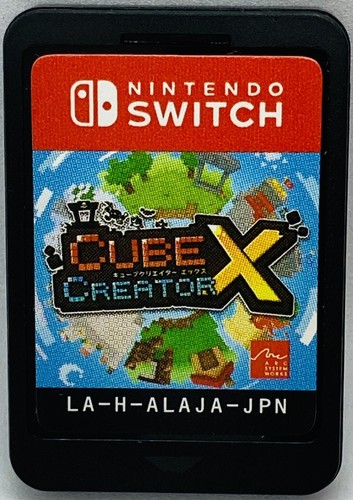 Nintendo Switch Cube Creator X Japanese Games | eBay