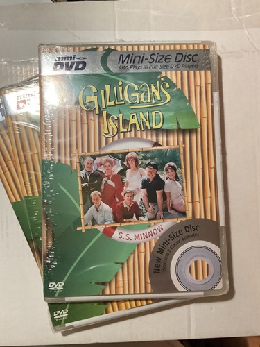 Gilligans Island: mini size disc (RARE) two episodes, NEW, STILL SEALED ...