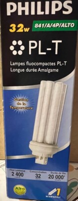 PHILIPS PL-T 32 WATT LAMP 841/A/4P/ALTO/BRAND NEW | eBay