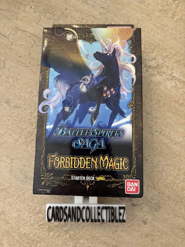Battle Spirits Saga Starter Set: Forbidden Magic 811039038335| eBay