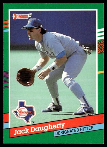 1991 Donruss Jack Daugherty Texas Rangers #576 | eBay