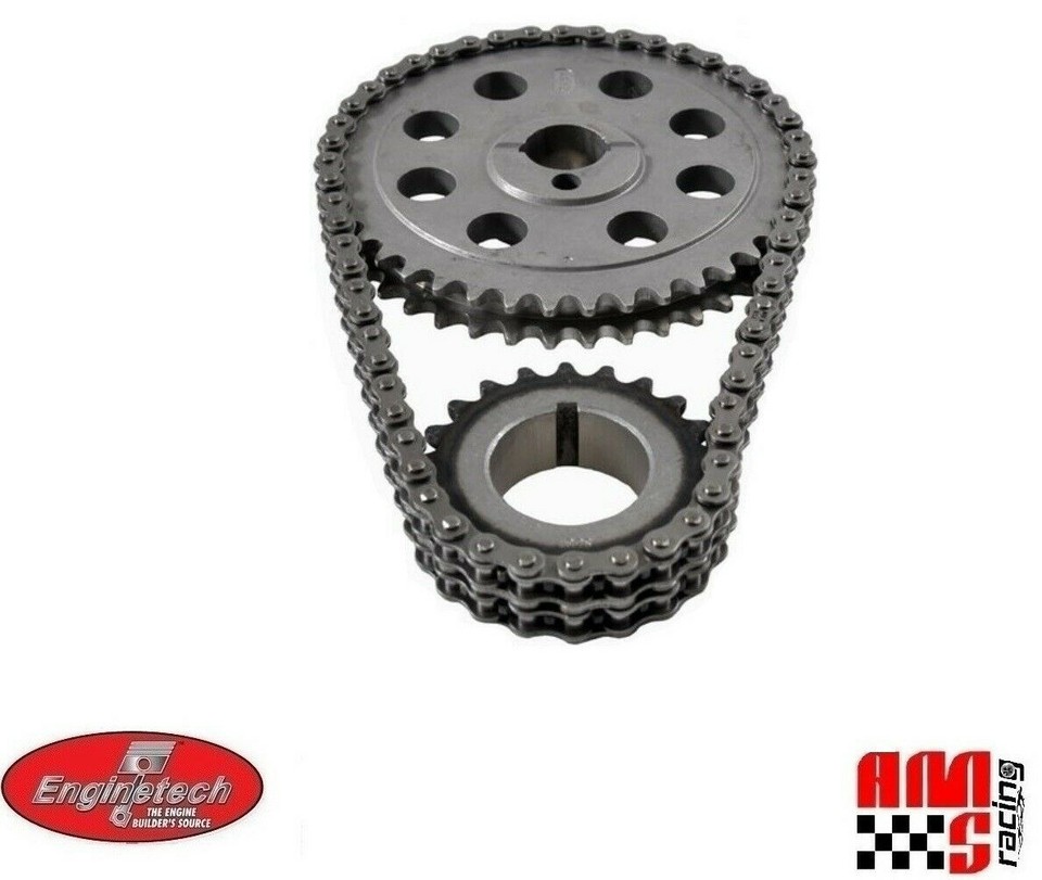 HD Double Roller Timing Chain Set for Ford SBF 302 347 351W Windsor 5 ...