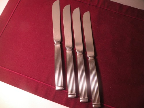 Set Of 4 Dansk Colbert Table Butter Knife Knives 18/8 Stainless Steel 9 ...