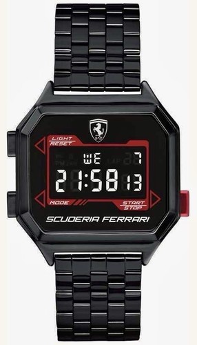 Scuderia Ferrari Official Men's Digital Watch 0830704 NIB with tag | eBay