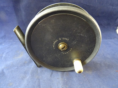 A SCARCE SUPERB VINTAGE J WEBBER OF EXETER 4 1/2" GRILSE/LIGHT SALMON ...