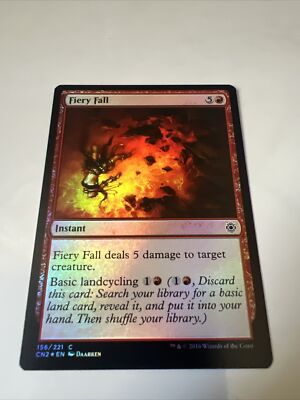Fiery Fall *Foil - Conspiracy Take The Crown Mtg Magic The Gathering | eBay
