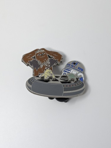Chewbacca R2-D2 Star Wars Disney One Family Pin Trading Event LE1000 ...