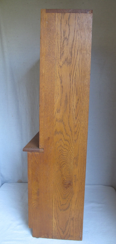 Vintage Salesman or Store Sample Hoosier Kitchen Oak Cabinet 40" tall ...