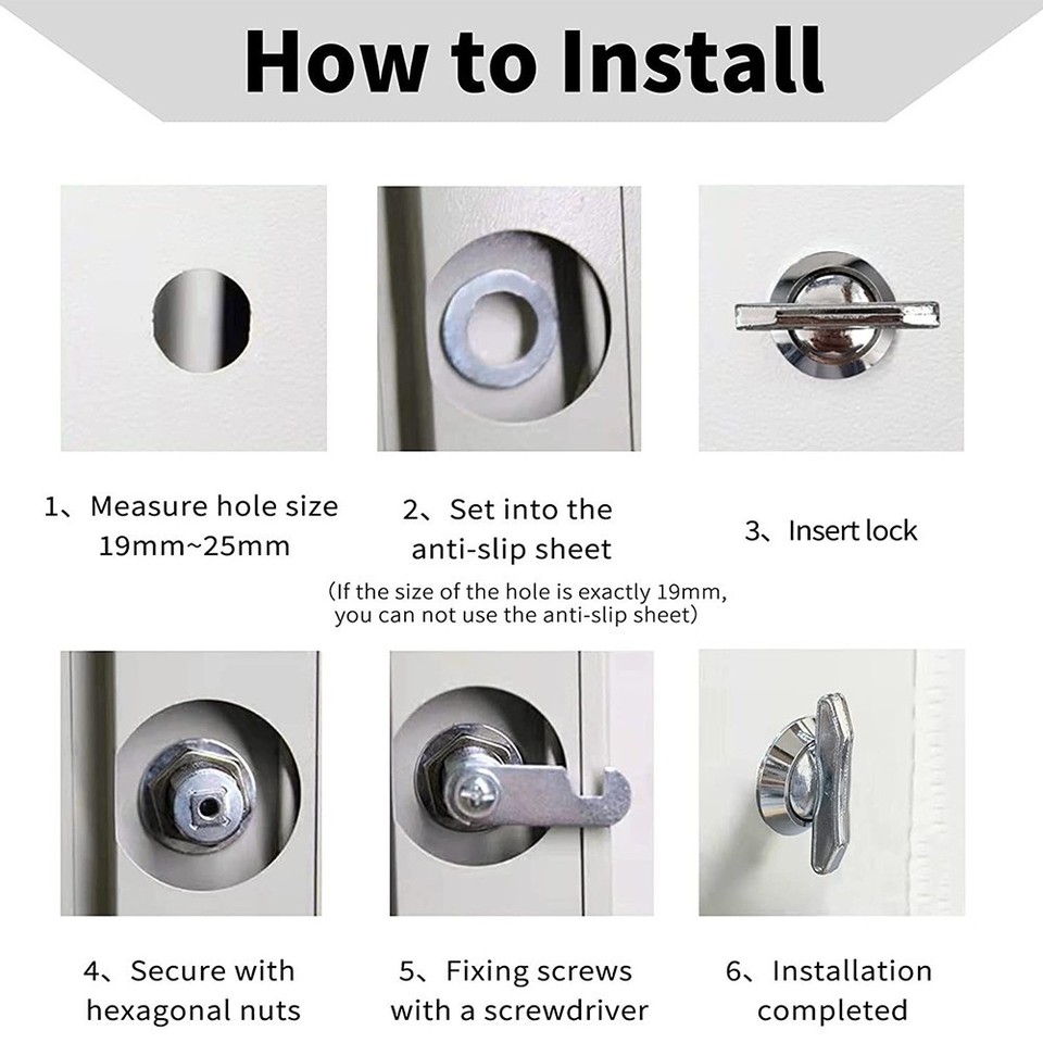 Mailbox Lock Cam Lock For Camper Van High Quality Practical Twist Lock ...