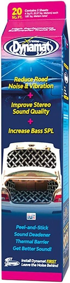 Dynamat Trunk Kit Xtreme 20 Sq Ft | eBay