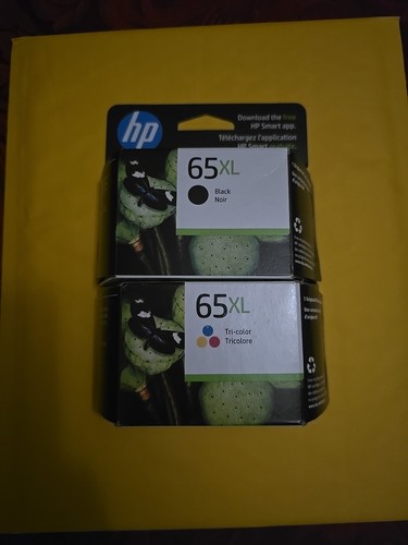 HP 65XL Black & Tri-Color Combo Ink Cartridge Exp 2025+ | eBay