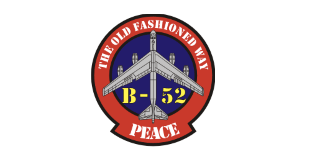 4" air force b-52 peace old fashioned way bumper sticker decal usa made ...