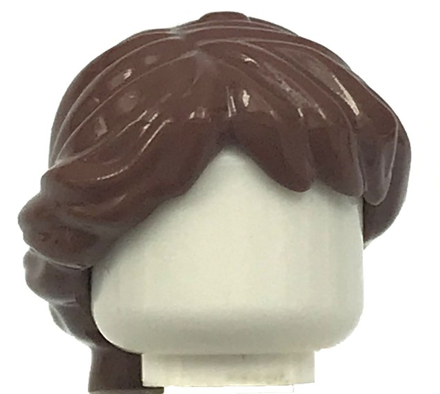 LEGO NEW REDDISH BROWN MINIFIGURE HAIR BRAIDED LONG GIRL FEMALE HAIR ...