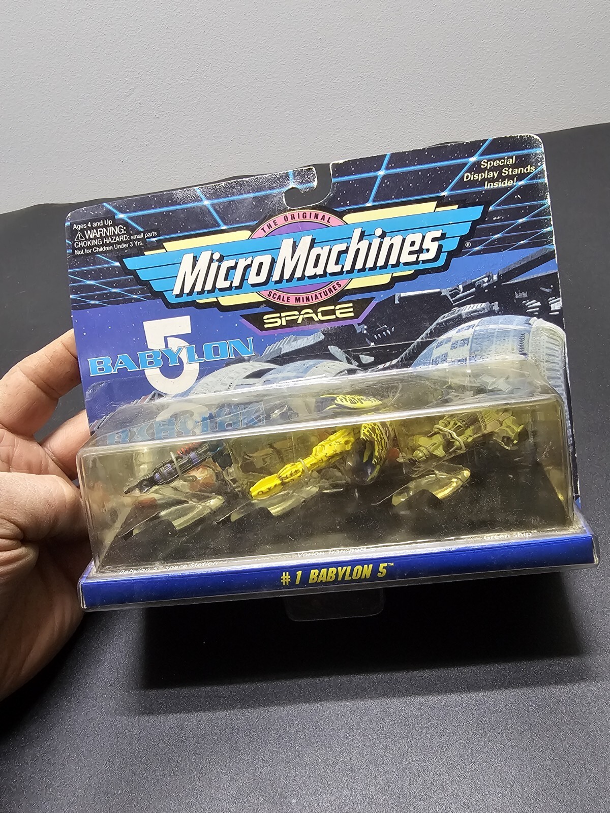 Micro Machines Space Babylon 5 Set #1 Vorlon Narn Raider Vintage Galoob ...