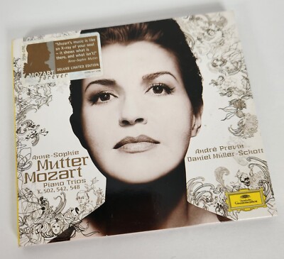 Mozart Piano Trios CD Anne-Sophie Mutter Andre Previn Schott Deluxe ...