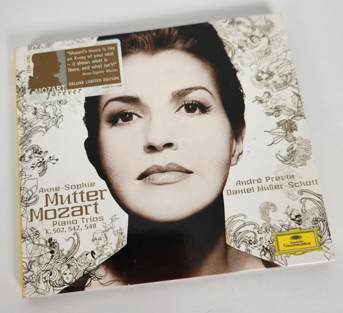 Mozart Piano Trios CD Anne-Sophie Mutter Andre Previn Schott Deluxe ...