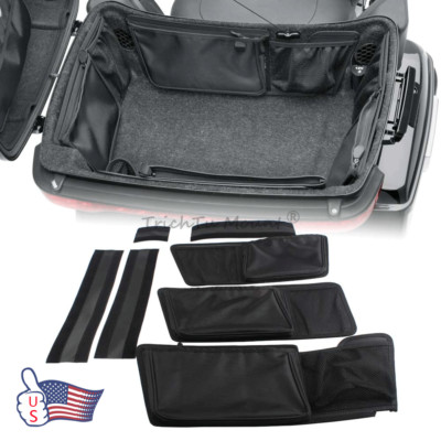 Rear Trunk Organizer Bag Pouch For Harley Touring Tour Pack Electra ...