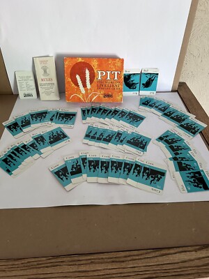 Vintage Pit Card Game Made By Parker Brothers 1964 Commodity Resource ...