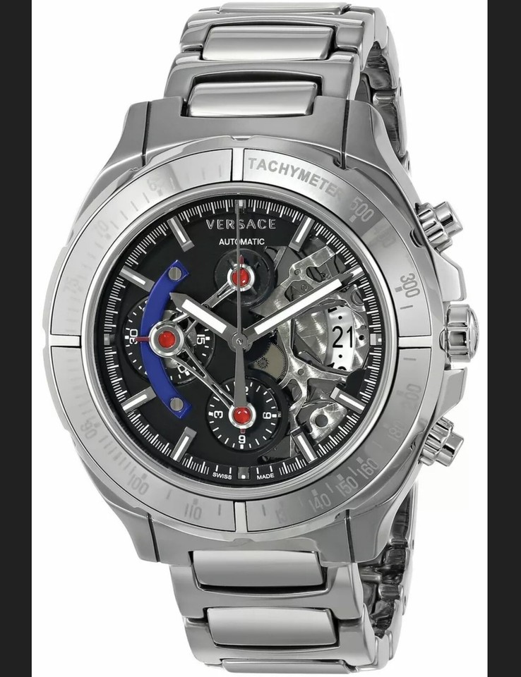 VERSACE Men's DV ONE Titanium Ceramic Skeleton Automatic Watch #438/500 ...