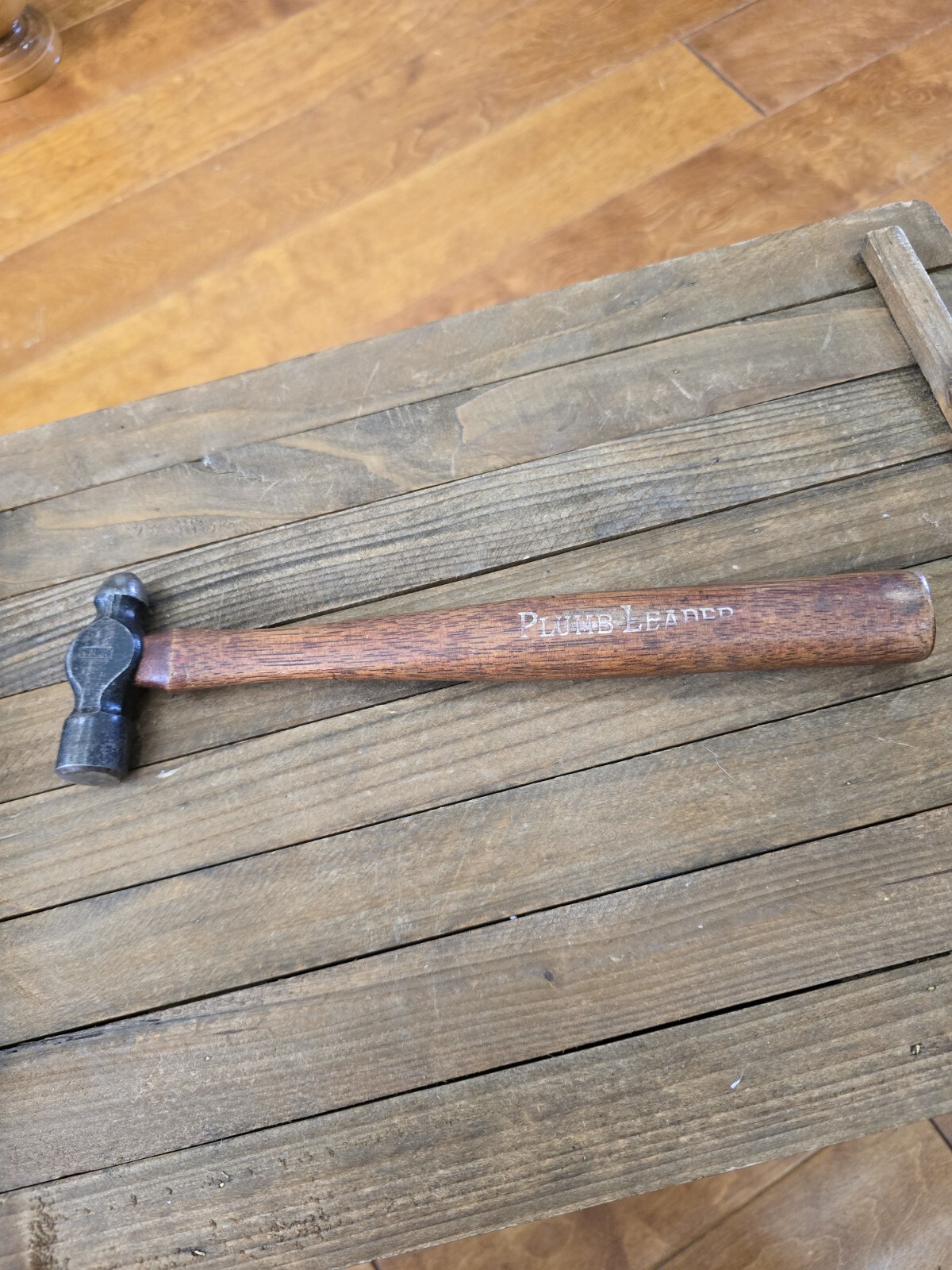 Vintage Small 10" Plumb Leader Ball Peen Hammer ( CLEAN ) | eBay