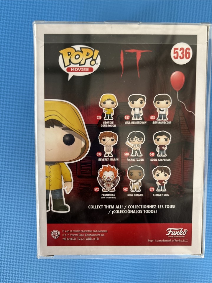 GEORGIE DENBROUGH “IT” Dunno Pop Funhouse #536 With Pop Protector | eBay