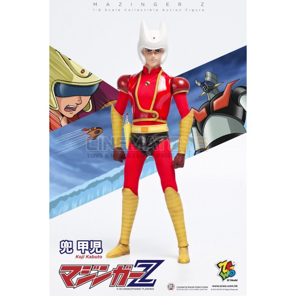 Mazinga Z Mazinger Pilota Alcor KOJI KABUTO Action Figure 30cm ZC WORLD ...