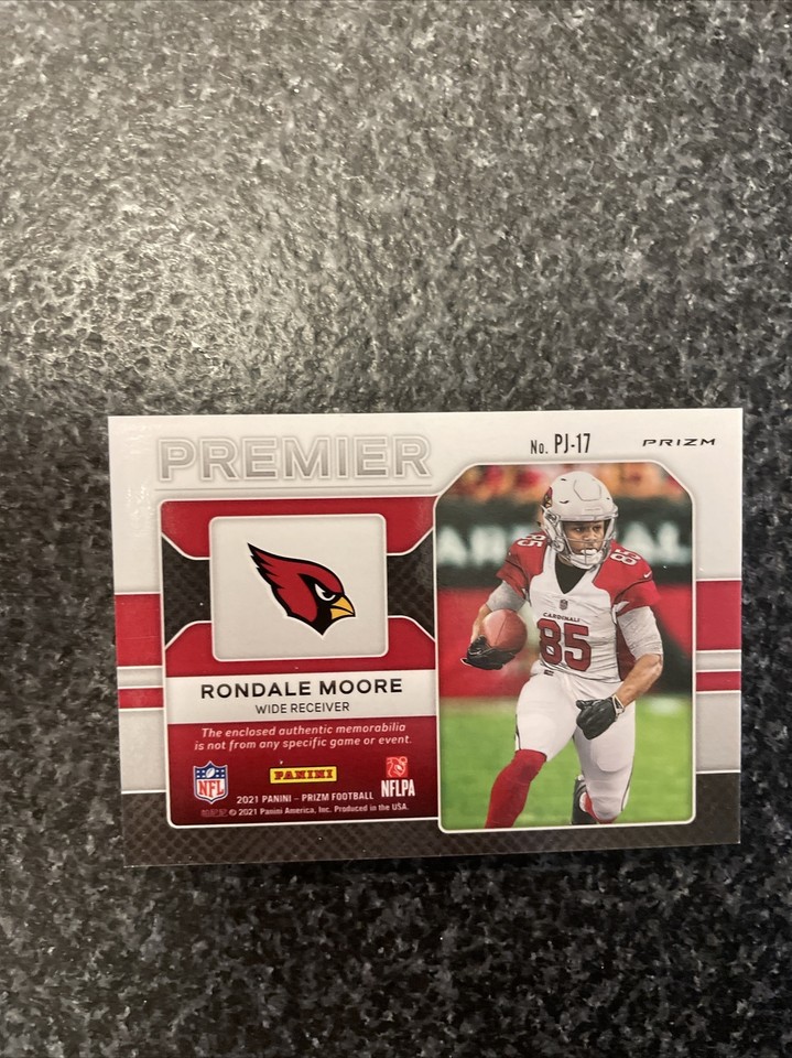 Rondale Moore Premier Prizim Rookie Patch | eBay