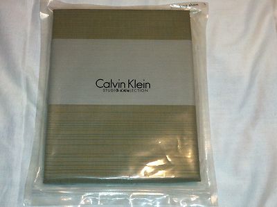 Calvin Klein King Pillow Sham - Laguna Rib Plateau | eBay