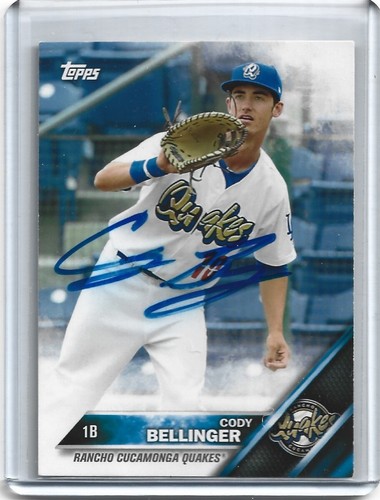 MLB Star 1B/OF Cody Bellinger Signed On-Card Autograph Card | eBay