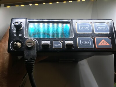 M/A-Com Macom Model D28LPX Two-Way Radio with Microphone | eBay