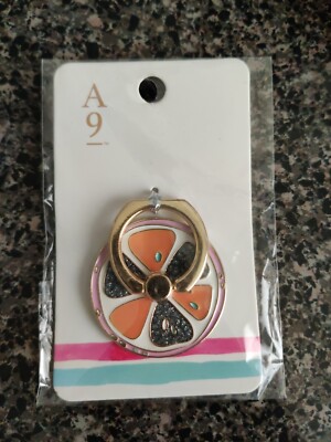 A9 Cellular Ring Stand for Phones and Tablets Enamel Orange Slice | eBay