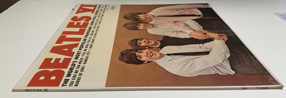 THE BEATLES VI - CAPITOL RECORDS # T-2358 MONO 1965 WEST COAST VG ...