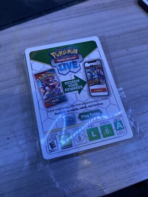 50x Pokemon TCG LIVE Booster Code Cards Crown Zenith Sent via Message ...