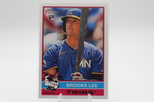 2025 Topps Heritage - Brooks Lee #63 (RC) | eBay