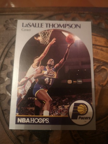 140 LASALLE THOMPSON INDIANA PACERS CARD CARTE BASKETBALL NBA HOOPS ...