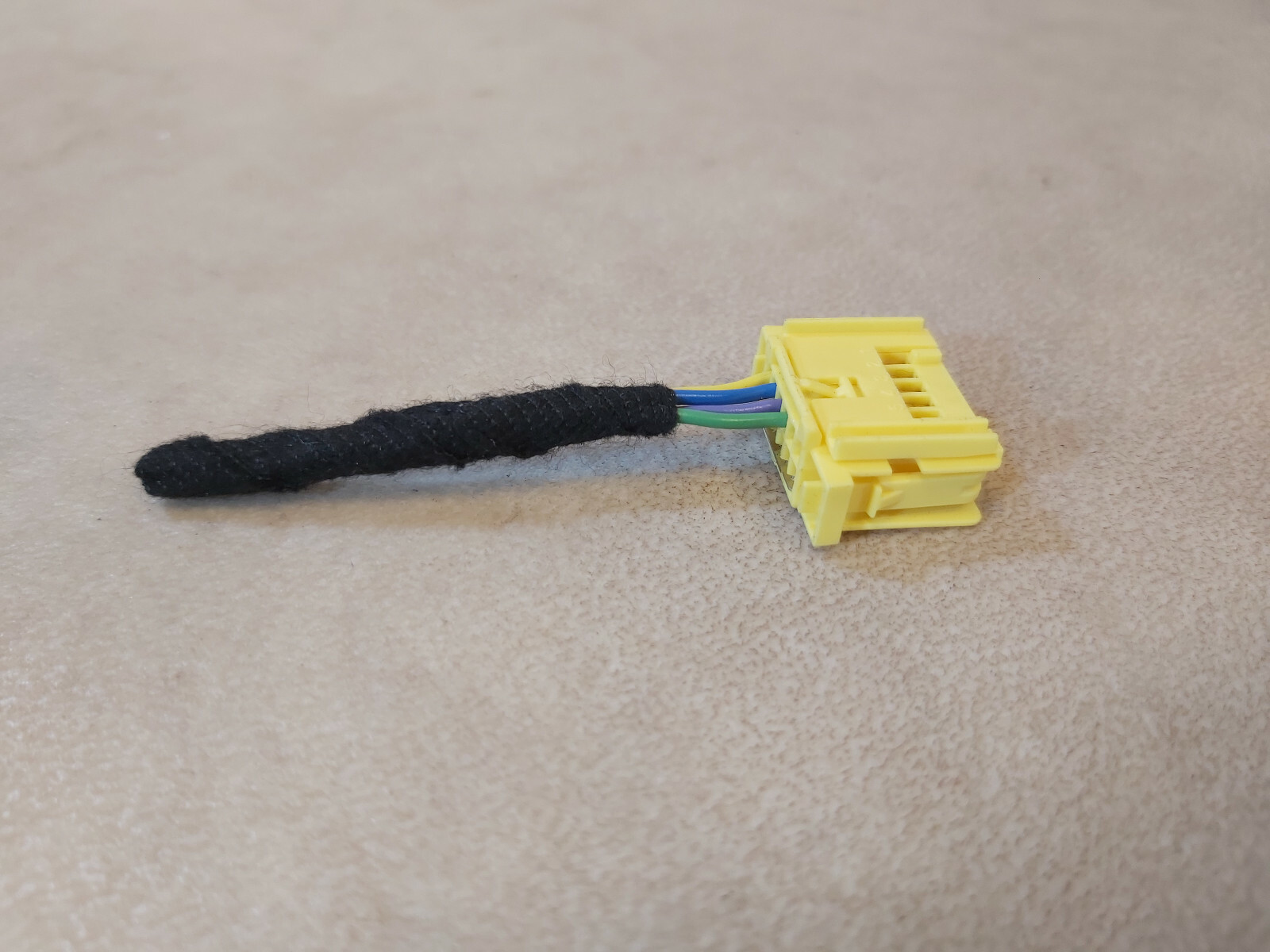 GENUINE Mercedes Benz AIR STEERING WHEEL WIRE PLUG CABLE 4PIN ...