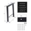 16" 18" 20" 22" 24" 26" 28" 30" 34" 40" Metal Table Legs Coffee Table ...