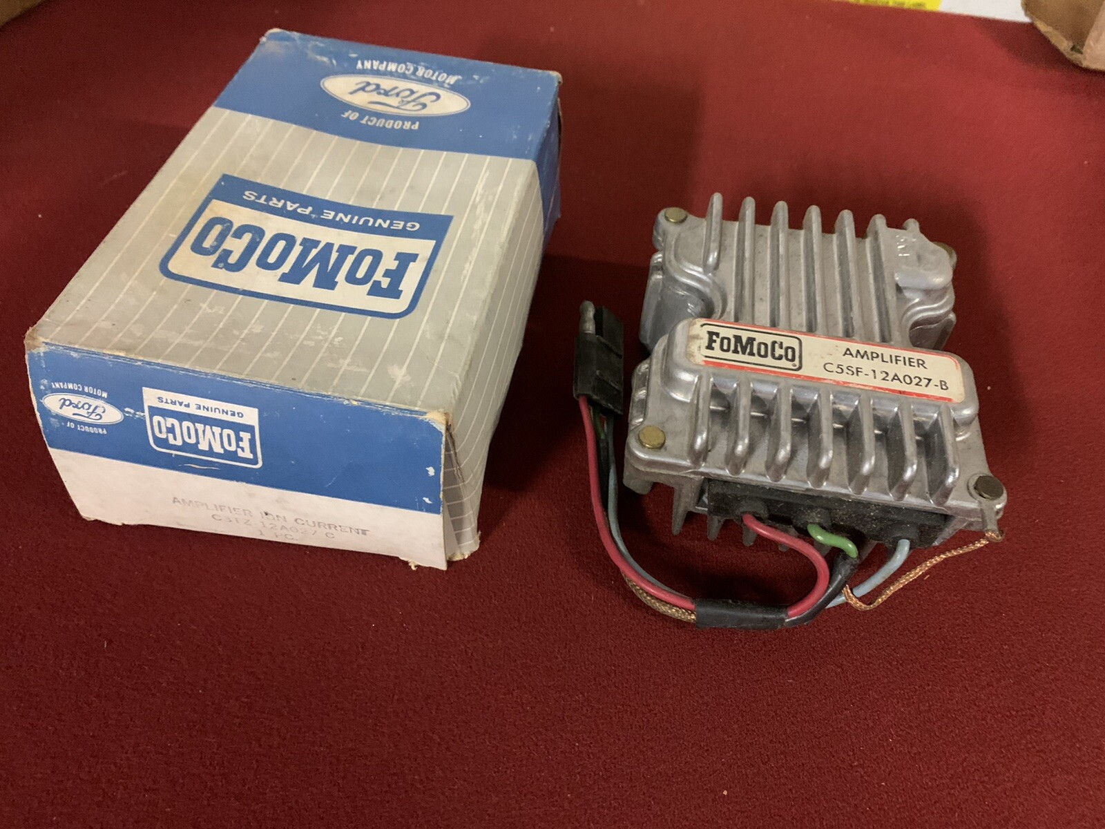 1970 Ford LTD 390 Transistorized Ignition Amplifier FoMoCo Part# C5SF ...