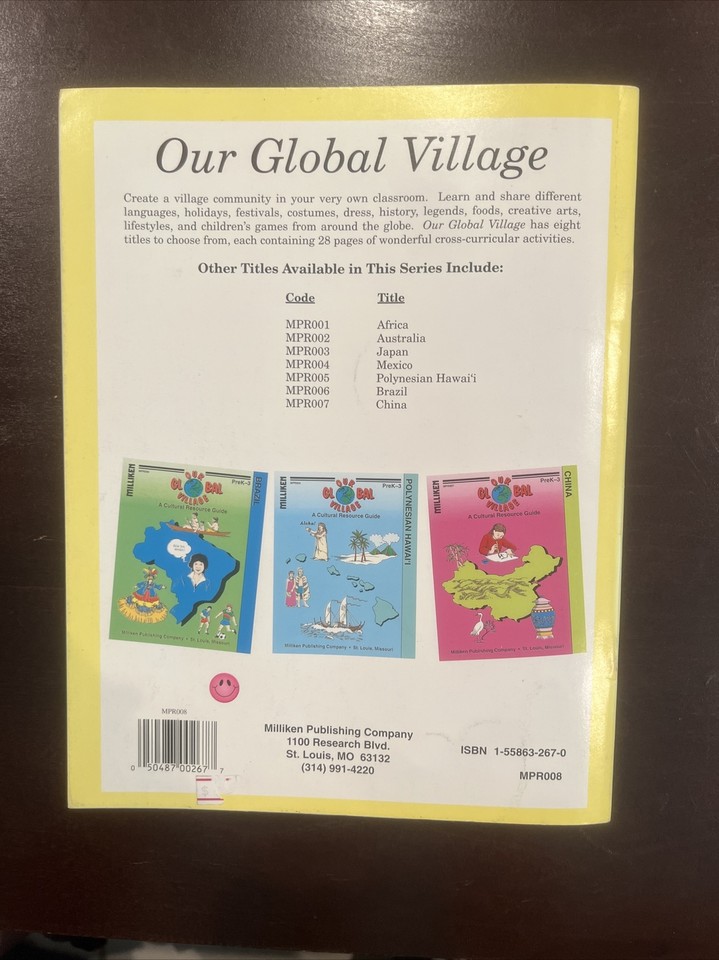 Germany Our Global Village A Cultural Resource Guide Milliken ...