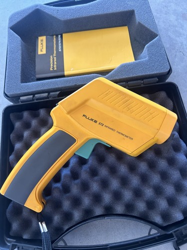Fluke 572 High Temperature Infrared Thermometer With Case, Manual | eBay