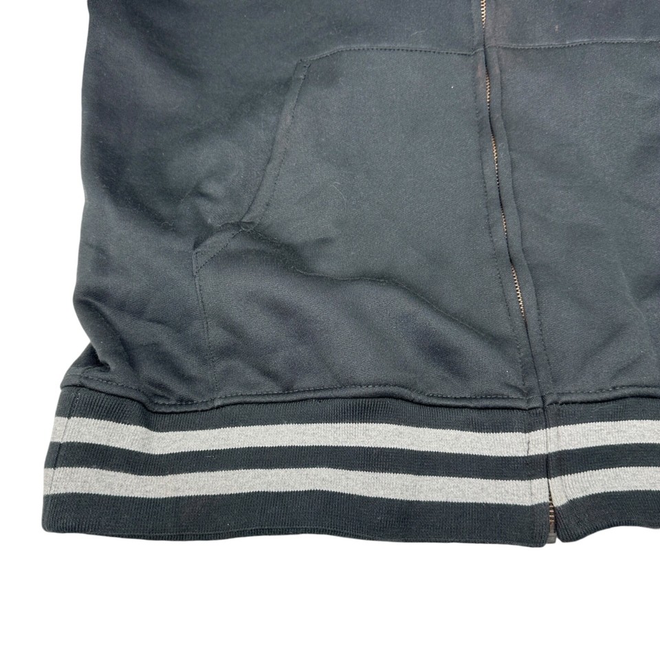 G Unit Vintage Black Gray Spell Out 50 Cent Full Zip Varsity Jacket Hip ...