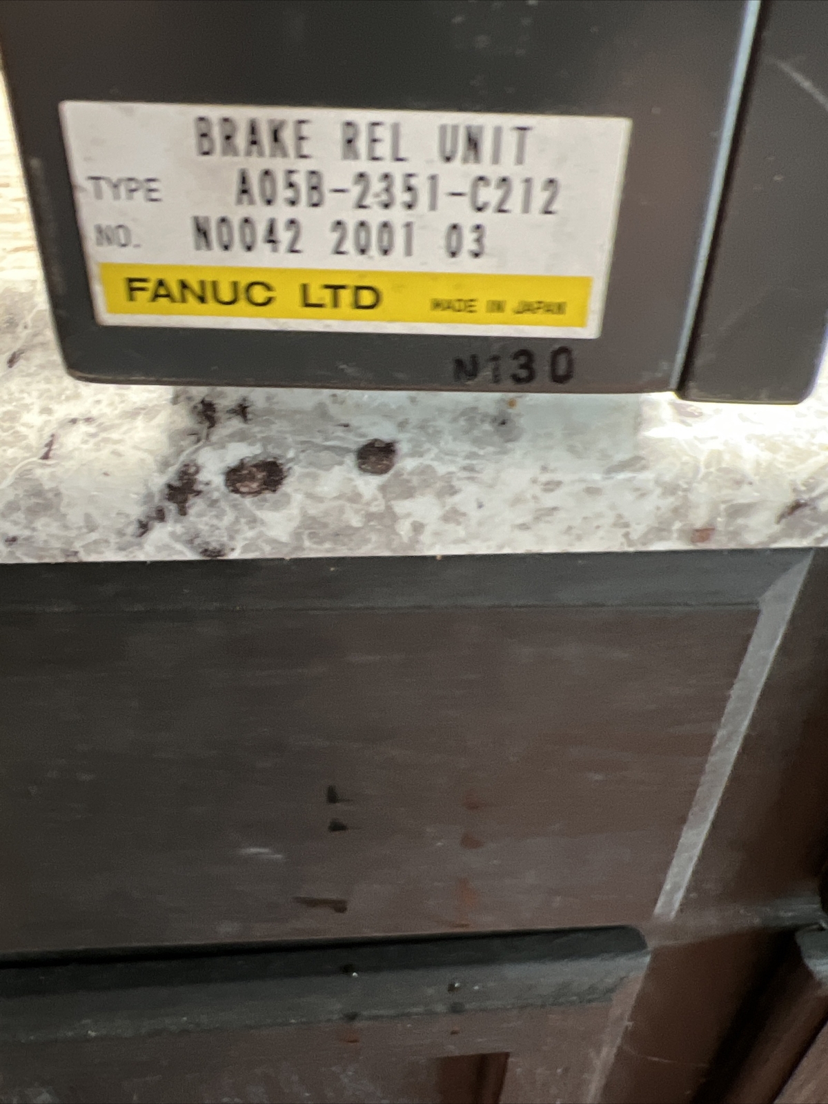 FANUC, BRAKE BOX RELEASE UNIT, A05B-2351-C212 | eBay
