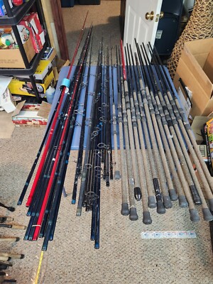 st croix rods huge lot surf rods used sections. | eBay