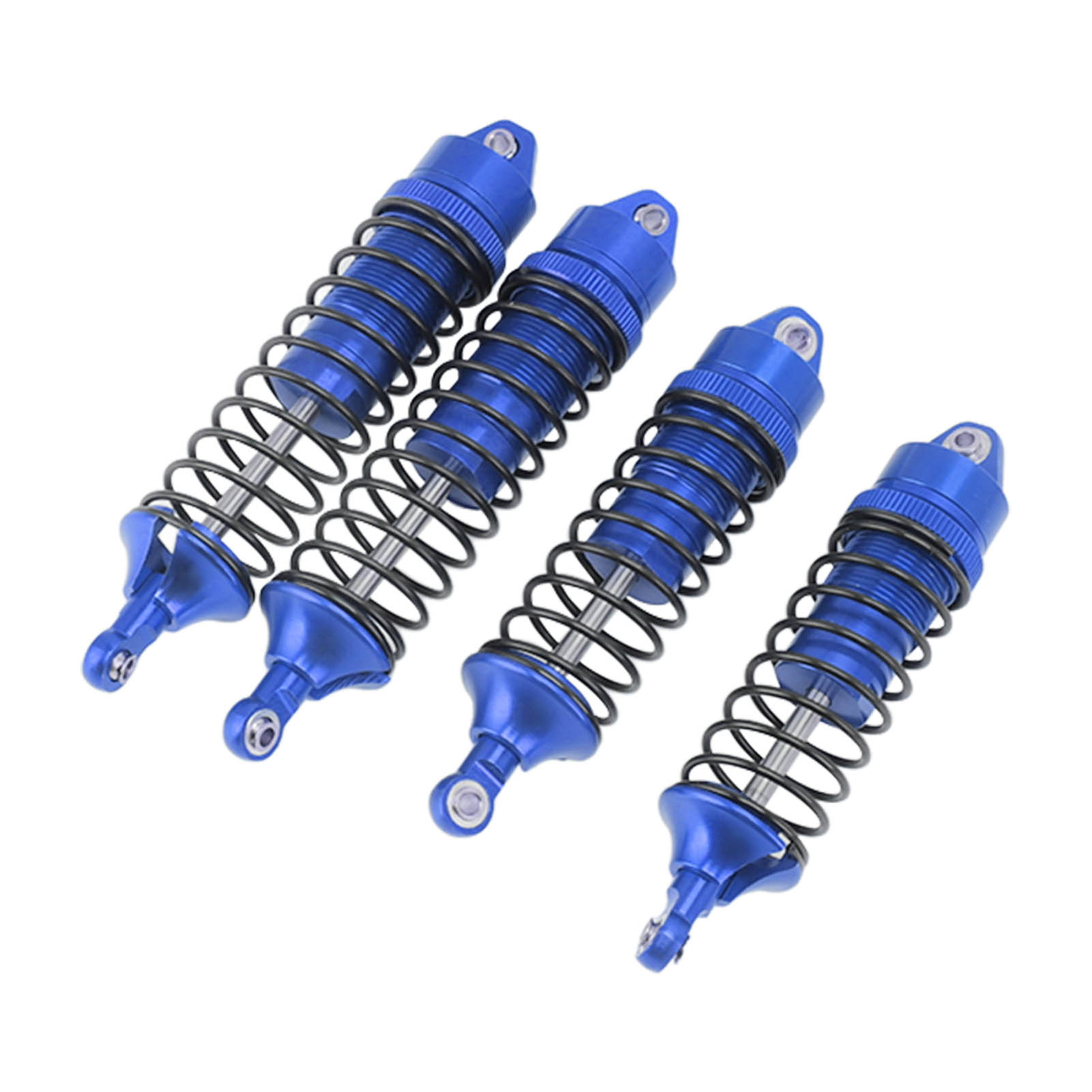 4pcs Front Rear Shock Damper Aluminum Alloy Springs Damper Accessories ...